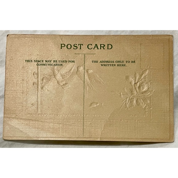 Accents | Vintage Heartiest Congratulations Embossed Vintage Postcard Paper Epherema | Poshmark